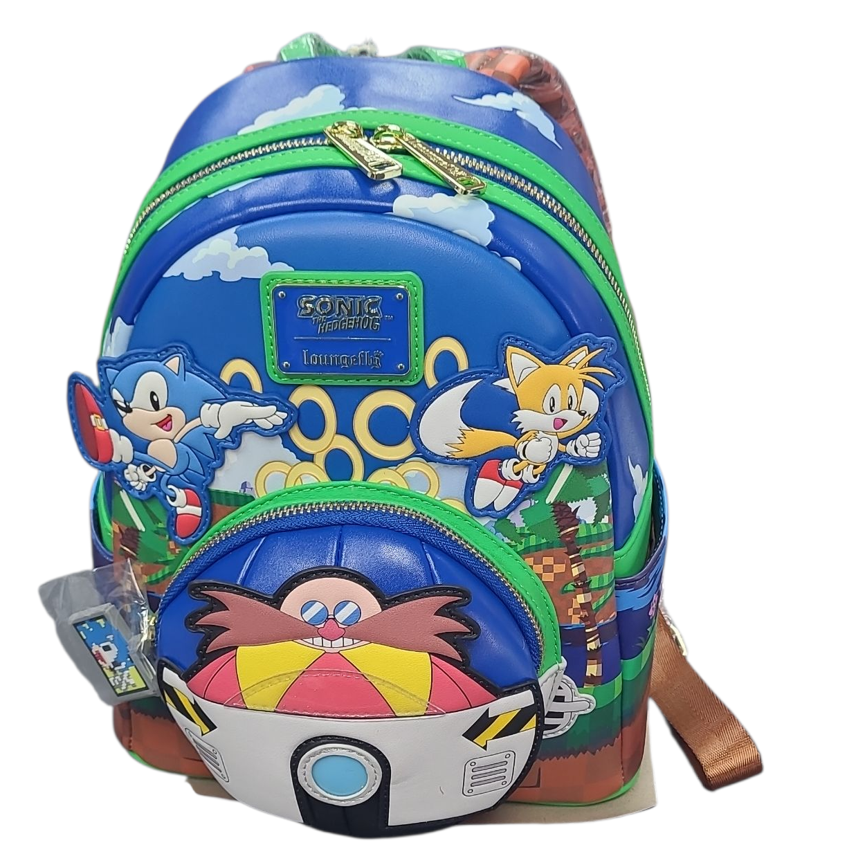New Loungefly Sonic the Hedgehog Backpack *Brand New* - Own4Less